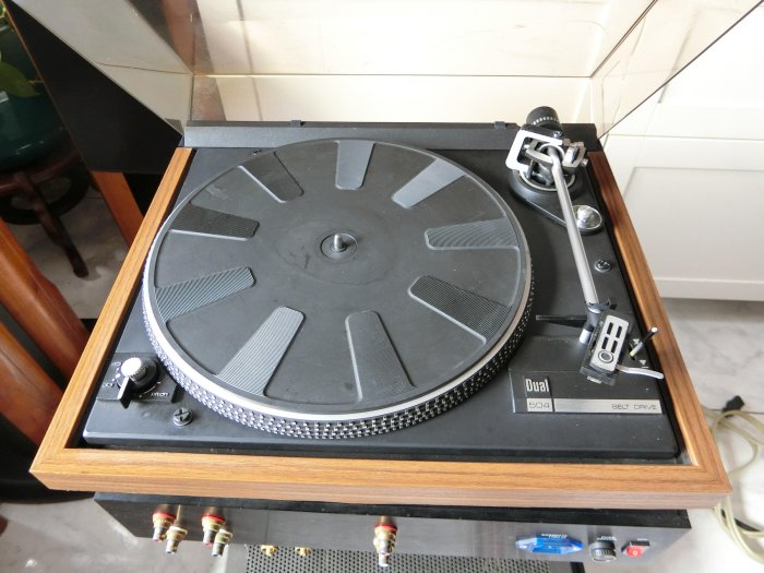 德國製造 Dual 504 皮帶驅動黑膠唱盤 | Yahoo拍賣