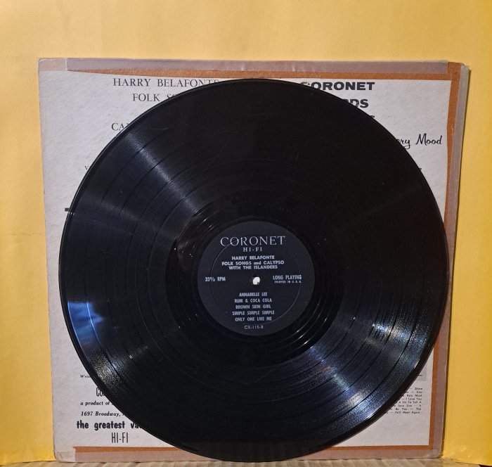 【黑膠報報-黑膠】HARRY BELAFONTE -T3 | Yahoo拍賣