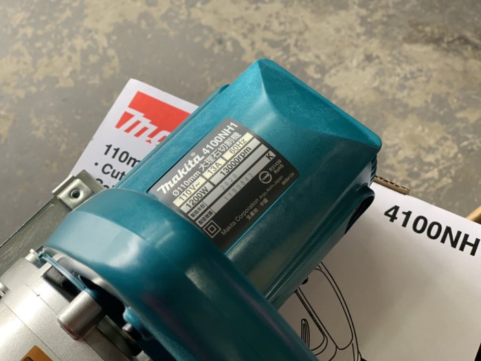 *久聯五金* 【含發票】MAKITA 牧田 4100NH1 大理石切割機 切割機 切石機 | Yahoo拍賣