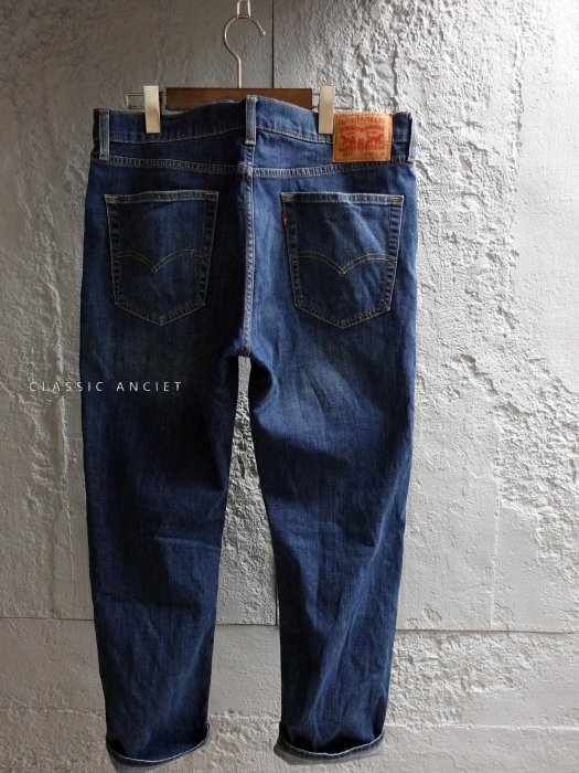 CA 美國品牌 LEVI'S 514 藍色仿舊 直筒 彈性牛仔褲 36腰 一元起標無底價E503 | Yahoo拍賣