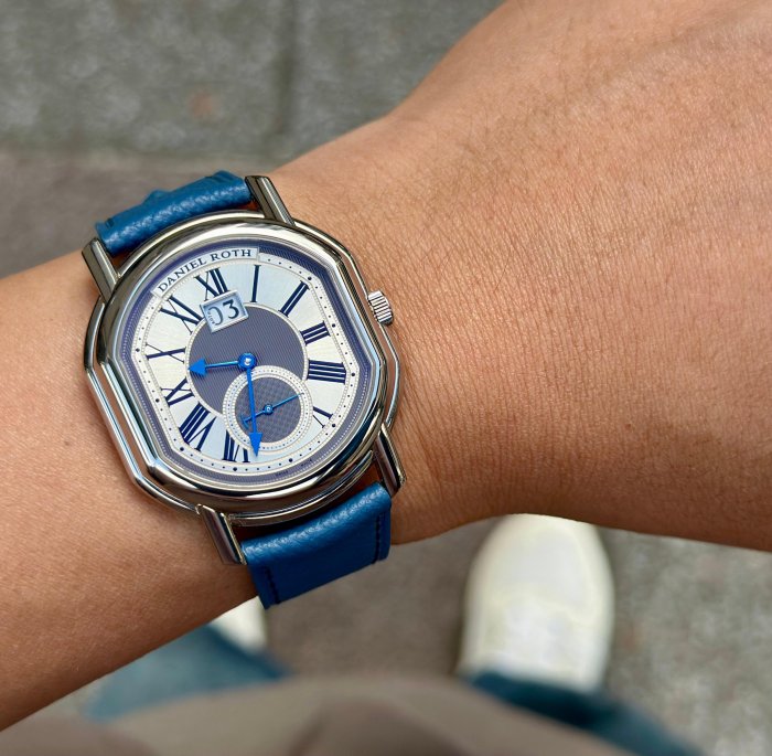 ~路米名品~ 稀少 DR Daniel Roth Datomax 大日期窗 18K 白金 208.X.40 透背 K金自動盤 絕版 大全套 ...