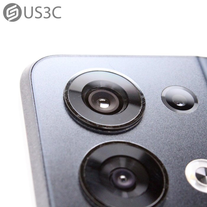 【US3C-台南店】【一元起標】OPPO Reno 8 8G/256G 5G CPH2359 6.4吋 微光黑 90Hz螢幕 一體成型流線機身 ...