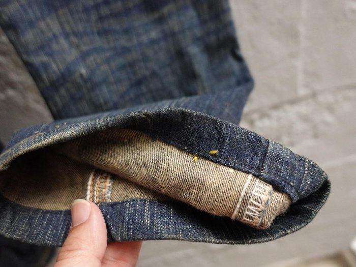 CA 愛德恩 EDWIN 藍系仿舊刷紋 直筒 牛仔褲 32腰 一元起標無底價E265 | Yahoo拍賣