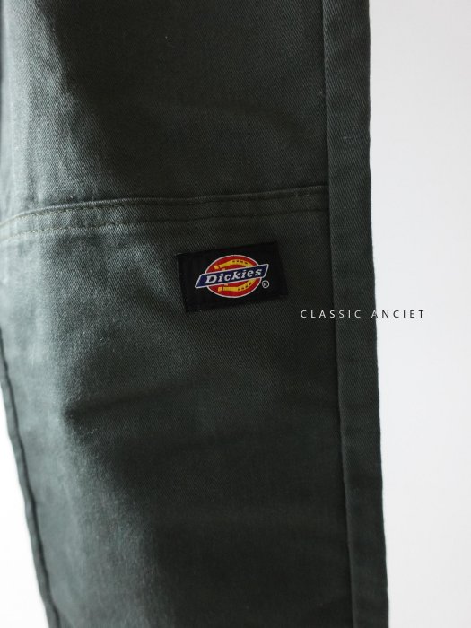 CA 美國工裝品牌 DICKIES 灰綠 帆布 休閒九分褲 33腰 一元起標無底價C242 | Yahoo拍賣