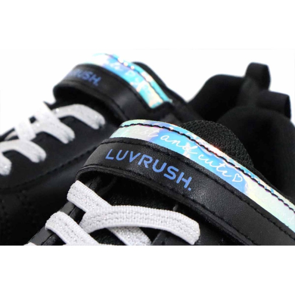 MoonStar LUVRUSH 運動鞋 童鞋 魔鬼氈 黑色 LV11586 no604 | 童鞋 | Yahoo購物中心