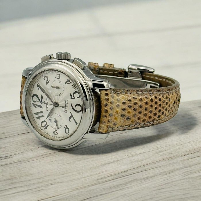 樂時計 二手單錶 Zenith 真力時 03.1230.400El Primero Chronomaster Lady 女錶 經典計時機芯 自動上鍊 37mm | Yahoo拍賣