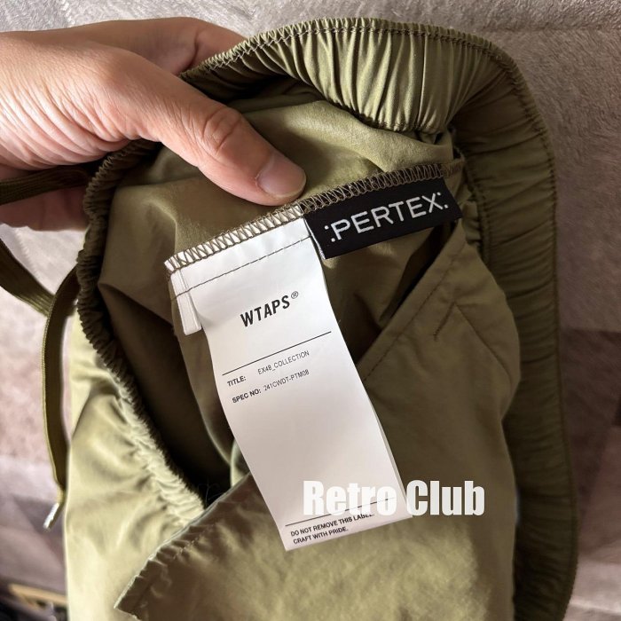 Retro CLUB【一元起標】【近全新】日本潮流品牌 WTAPS NYLON TUSSAH PERTEX® 日本製 橄欖綠 休閒短褲 C25701 | Yahoo拍賣