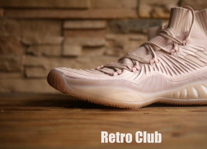 Retro CLUB【一元起標】【全新】Adidas Crazy Explosives 粉色 編織 籃球鞋 L25606 | Yahoo拍賣