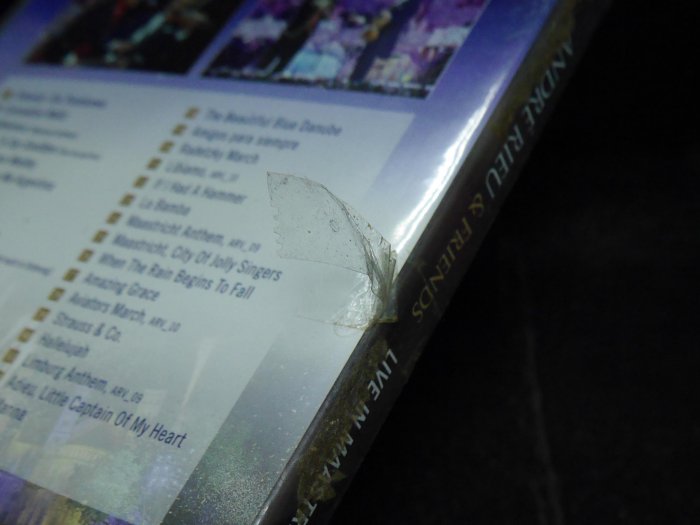 【阿輝の古物】DVD_Andre Rieu & Friends Live in Maastricht 安德烈瑞歐 真情好友_未拆封_#E30_1元起標無底價 | Yahoo拍賣