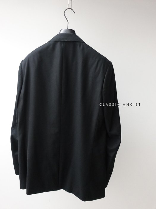 CA 義大利品牌 SST&C 黑色 羊毛混紡 合身版 休閒西裝外套 50號 一元起標無底價C622 | Yahoo拍賣