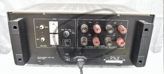 Accuphase P550金嗓子後級銘機不用多介紹電壓120v有平衡輸入大輸出270w/8歐550w/2歐橋接1100w/4歐 台北市 ...