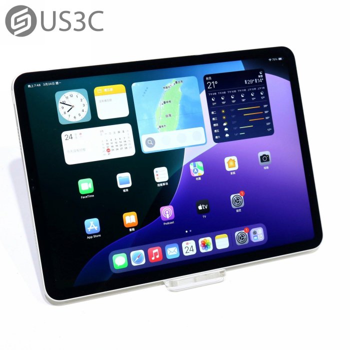 【US3C-青海店】【一元起標】公司貨 Apple iPad Pro 11吋 3代 128G WiFi 銀色 M1晶片 P3廣色域 FaceID 二手平板 | Yahoo拍賣