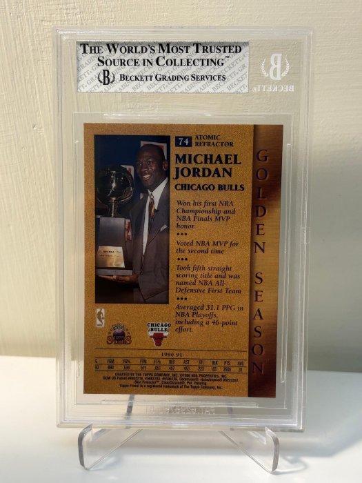 1996 Topps Stars finest atomic rec.稀有十字亮 老喬卡收藏 | Yahoo拍賣