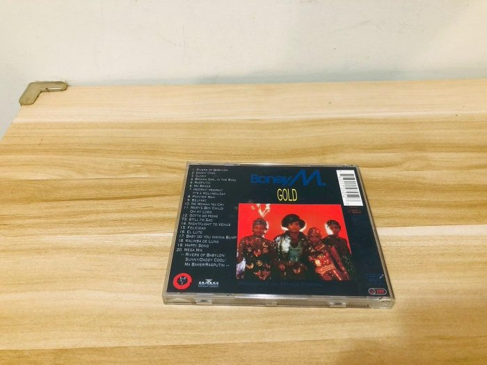 Boney M GOLD 20 SUPER HITS CD250 二手唱片 | Yahoo拍賣