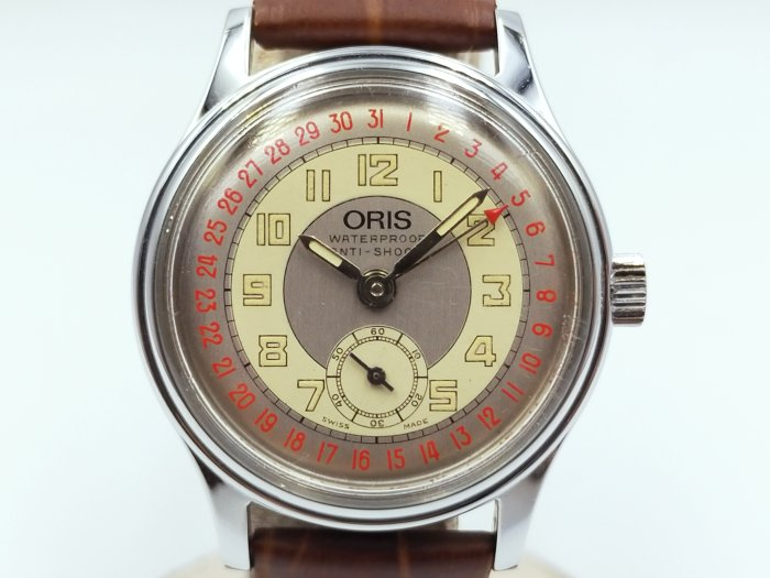 【發條盒子K0035】ORIS 豪利時 Pointer Date 6651不銹鋼手上鍊 6點小秒針日期顯示 經典中型錶款 | Yahoo拍賣