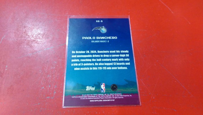 GN】25-26 Topps Flagship【Paolo Banchero】8-Bit Ballers特卡 | Yahoo拍賣