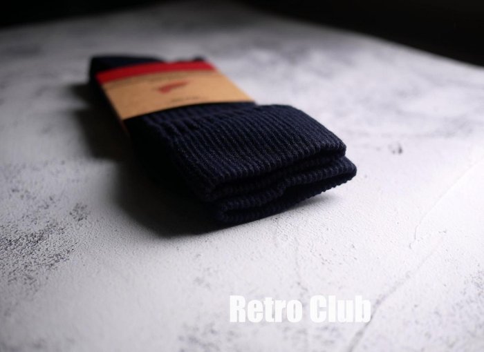 Retro CLUB【一元起標】【全新】美國百年品牌 Red Wing Boot Socks 美國製 海軍藍 長襪 B25804 | Yahoo拍賣