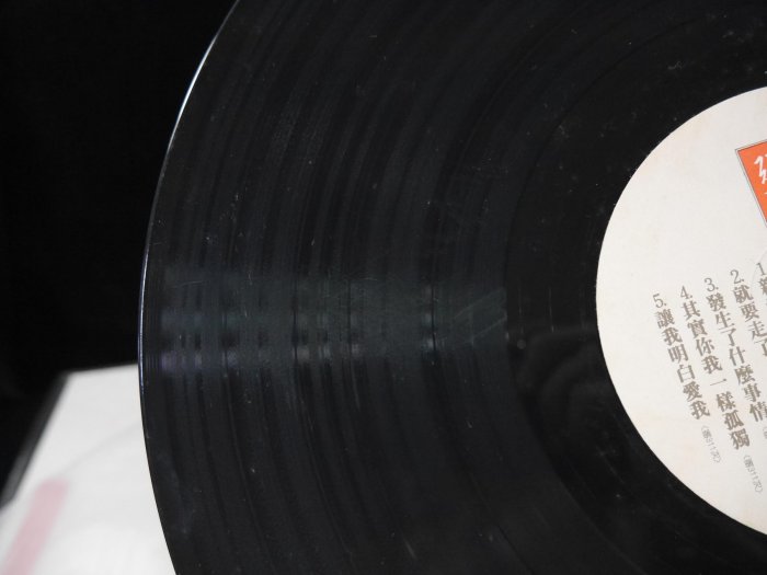 【阿輝の古物】黑膠唱片LP_張清芳專輯_有歌詞_有刮痕污漬_#E29_1元起標無底價 | Yahoo拍賣
