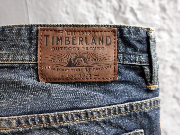CA 美國戶外品牌 Timberland 藍系仿舊刷紋 牛仔短褲 30腰 一元起標無底價E296 | Yahoo拍賣