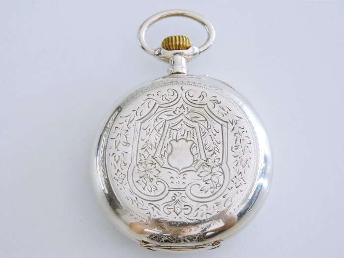 1910S-1920S 典藏 CHOPARD 蕭邦 LUC 800純銀古董機械懷錶 | Yahoo拍賣