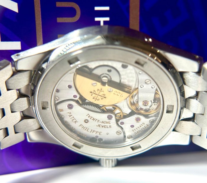 ~路米名品~ 已交流 Patek Philippe 百達翡麗 PP 5085/1A Neptune 37mm 海王星 月相 動能顯示 透背 日內瓦印記 5712 | Yahoo拍賣