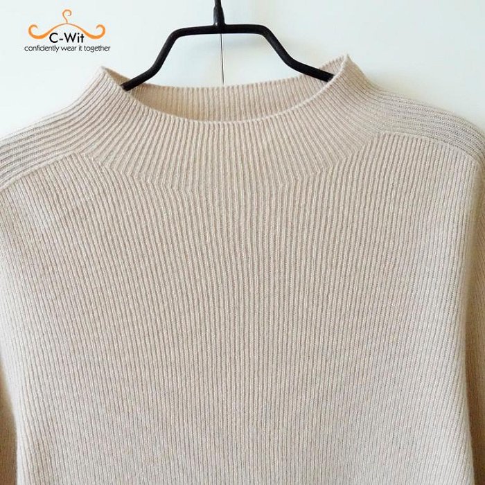 一元起標～當 我 們 在 衣 起C-WIT＊╯全新專櫃巧玲瓏純色氣質羊毛上衣XL | Yahoo拍賣