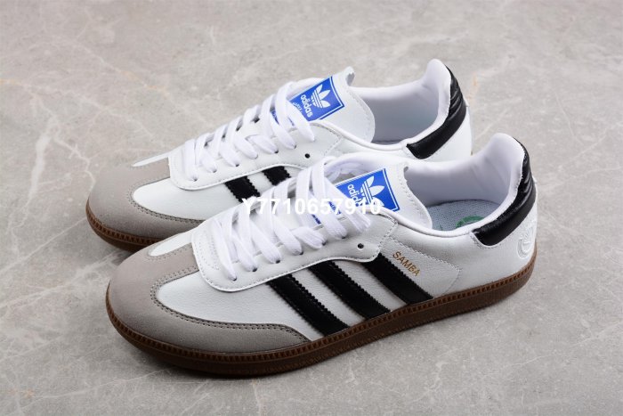 adidas Samba Vegan 愛迪達三葉草休閑板鞋男女鞋 FW2427 | Yahoo拍賣