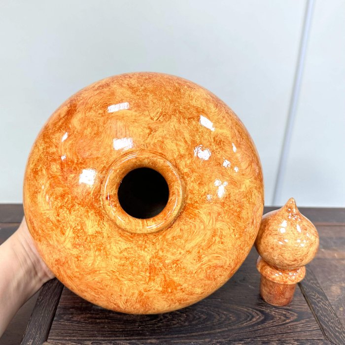 【居寶屋】精選 樟木 藝術手繪 聚寶盆 開運聚財 招財進寶 聚福聚氣 財源廣進 一元起標 無底價 B375 | Yahoo拍賣