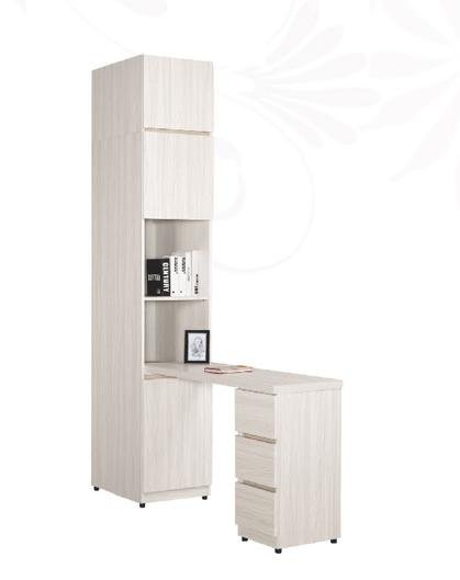 25E【新北蘆洲~嘉利傢俱】克萊格4尺被櫥式L型三抽多功能桌-編號 (E1010-6) 【E系列商品另有優惠】 | Yahoo拍賣