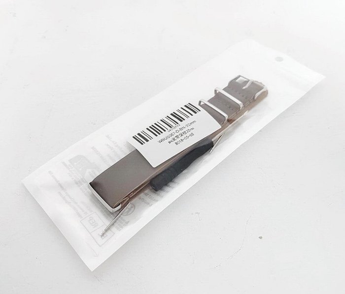 【timekeeper】 全新20mm復古/古著PU皮革錶帶(咖啡色) | Yahoo拍賣