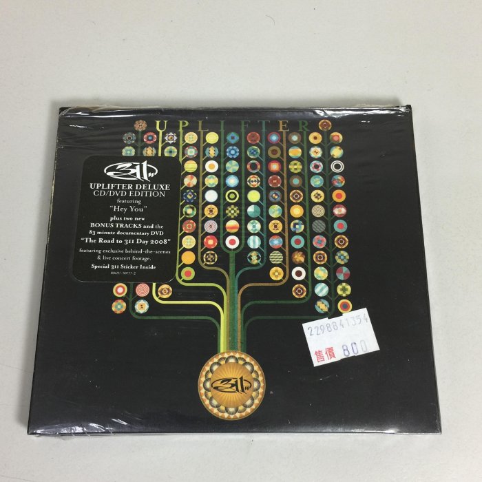 【舊世主全新未拆西洋】稀有 美版 豪華限量盤 CD+DVD 311 / Uplifter 扶搖直上 紙殼 側破 | Yahoo拍賣
