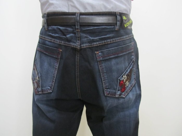 加大尺碼 台灣製 牛仔褲 彈性伸縮 鬼爪 刷白 中直筒 牛仔長褲(323-4028-21)黑色 sun-e | Yahoo拍賣