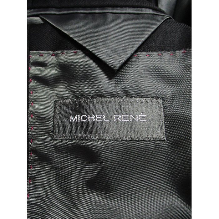 男 ~【MICHEL RENE】黑色羊毛西裝外套 38/54號(4C1)~99元起標~ | Yahoo拍賣