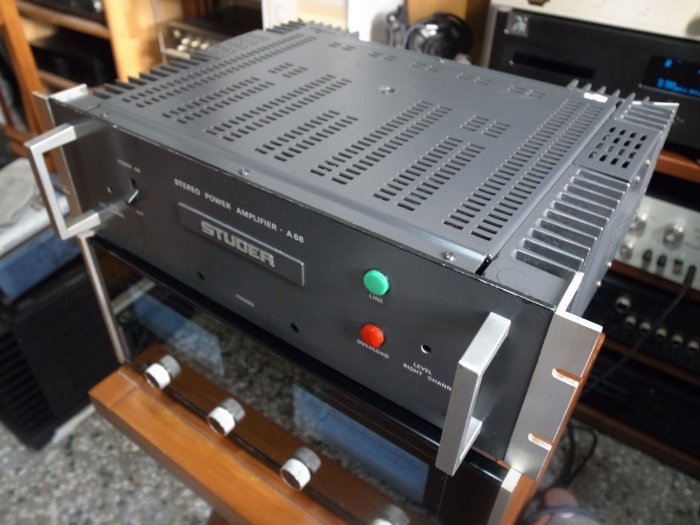 STUDER POWER AMPLIFIER．A68 錄音室頂級品牌 100瓦 / 8Ω | Yahoo拍賣