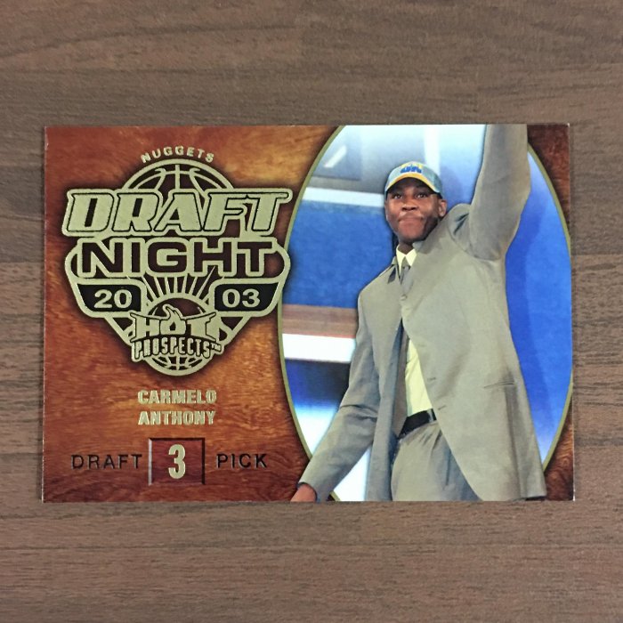 【畢拉卡鋪】Carmelo Anthony 2008-09 Hot Prospect Draft Night 022/499 甜瓜限量特卡 (WM) | Yahoo拍賣