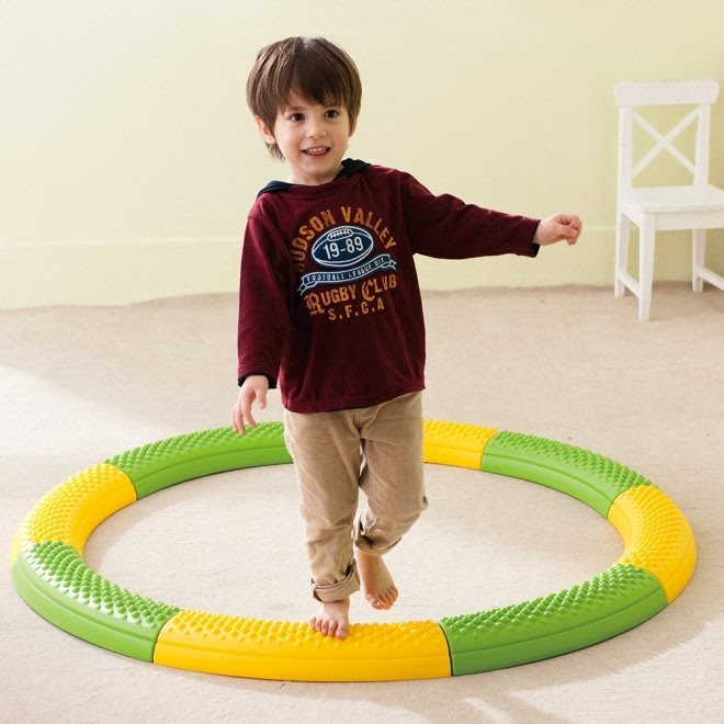 娃娃國【台灣Weplay童心園 感統系列-踩踏平衡觸覺板-曲線(2Y)】訓練平衡能力.銀髮族復健治療也適用 | Yahoo拍賣