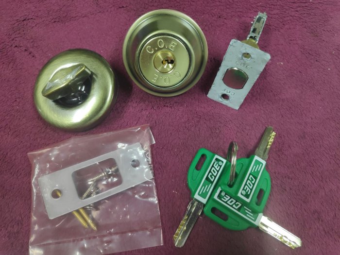 COE 古銅色 輔助鎖的價格推薦 - 2025年12月 | 比價比個夠BigGo