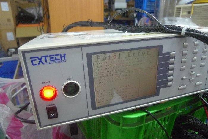 以琳隨賣屋~EXTECH 7630 接觸電流測試器 過電 無測『一元起標』K(x1769) | Yahoo拍賣