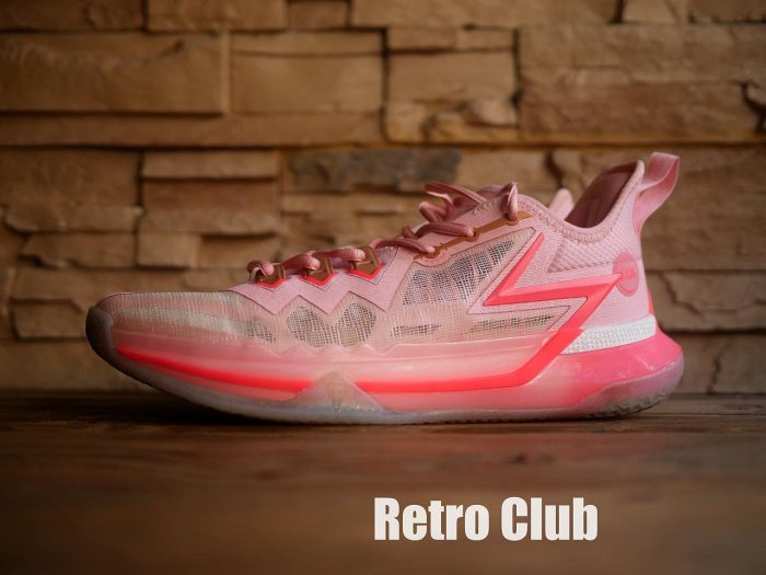 Retro CLUB【一元起標】【二手】361° Degrees BIG3 Future 粉色 低筒籃球鞋 C25739 | Yahoo拍賣