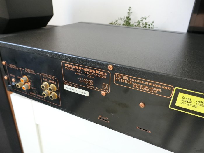 Marantz CD 72 Mk 2 Special Edition CD唱盤， CD Player /馬蘭士 使用PHILIPS cdm4機芯 | Yahoo拍賣