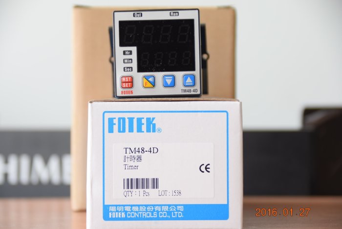 FOTEK 陽明 TM48-4D 微電腦數字型延時計時器 | Yahoo拍賣