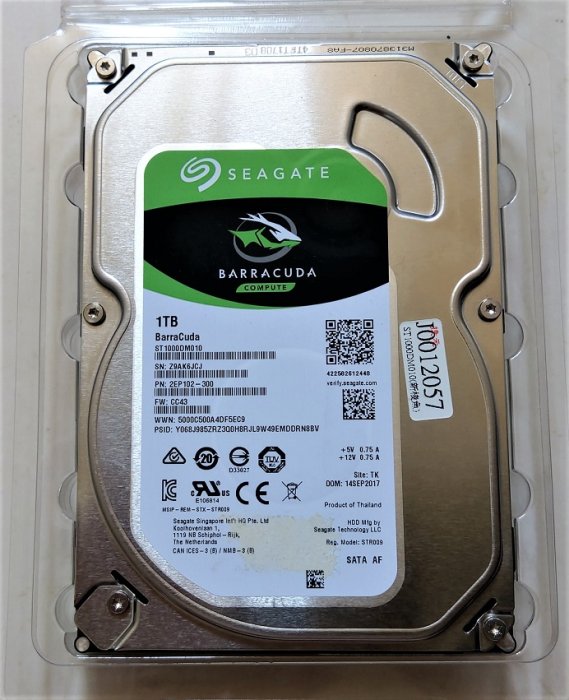 低價賣 SEAGATE 1TB Sata 1000 GB HDD 3.5 吋 主機 備份 硬碟 | Yahoo拍賣