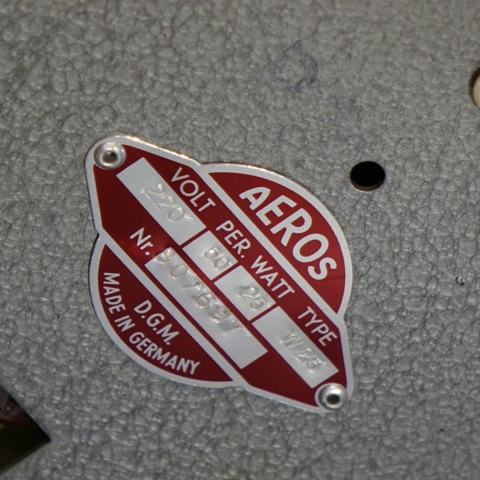 罕見的 / 1950s 德國 🇩🇪 AEROS 古董電風扇 / 電扇【一元起標】 | Yahoo拍賣