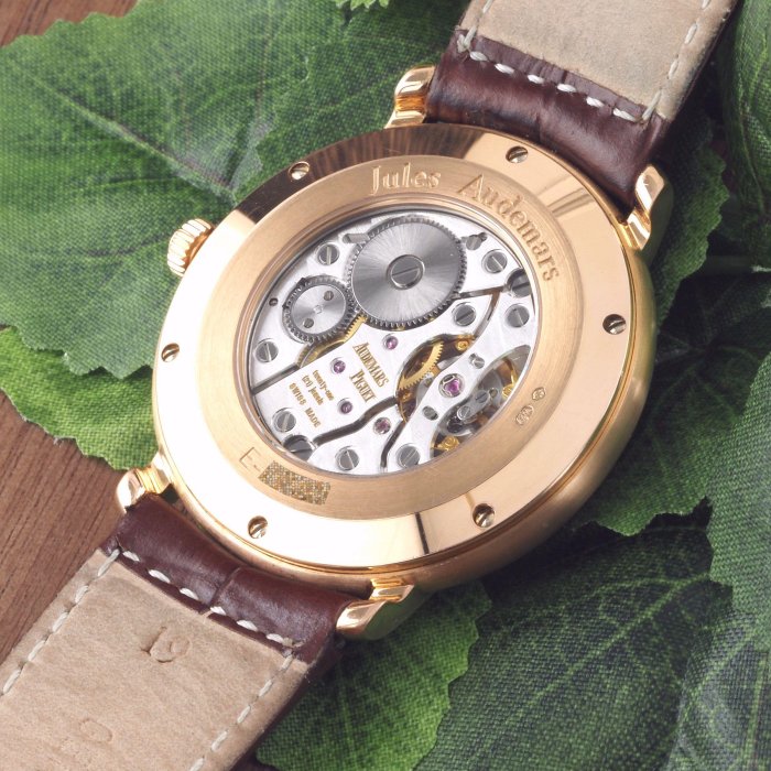 Audemars Piguet AP 愛彼 Jules Audemars 18K 玫瑰金 原鑲鑽石錶圈 36mm 手動上鍊 | Yahoo拍賣