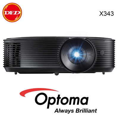 【贈4K HDMI線】 OPTOMA X343 XGA 多功能投影機 3600流明 22000:1 公司貨 原廠保固 | 家用投影機 ...