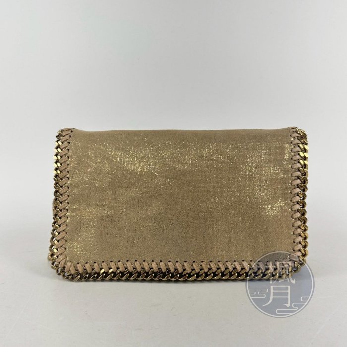 【一元起標 05/29】STELLA MCCARTNEY 金粉 肩背包 | Yahoo拍賣