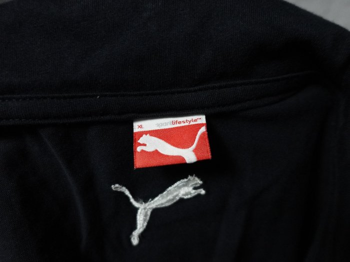 CA 德國運動品牌 PUMA 黑色 純棉 短袖polo衫 XL號 一元起標無底價D519 | Yahoo拍賣