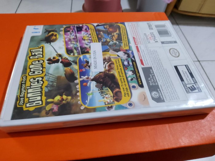 全新Wii 遊戲 雷曼 瘋狂兔子 雷射超人 1代 Rayman Raving Rabbids 任天堂 正版 | Yahoo拍賣