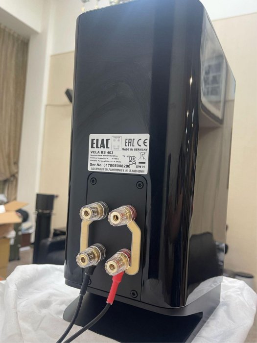 Elac vela 403書架，jet5高音美品喇叭含原箱 | Yahoo拍賣