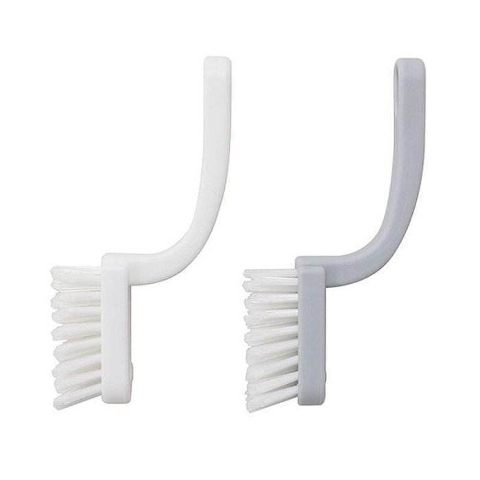 asdfkitty*日本 ECHO 兔子 V型 清潔刷-地板.牆壁.磁磚縫清潔-顏色隨機-正版商品 | Yahoo拍賣